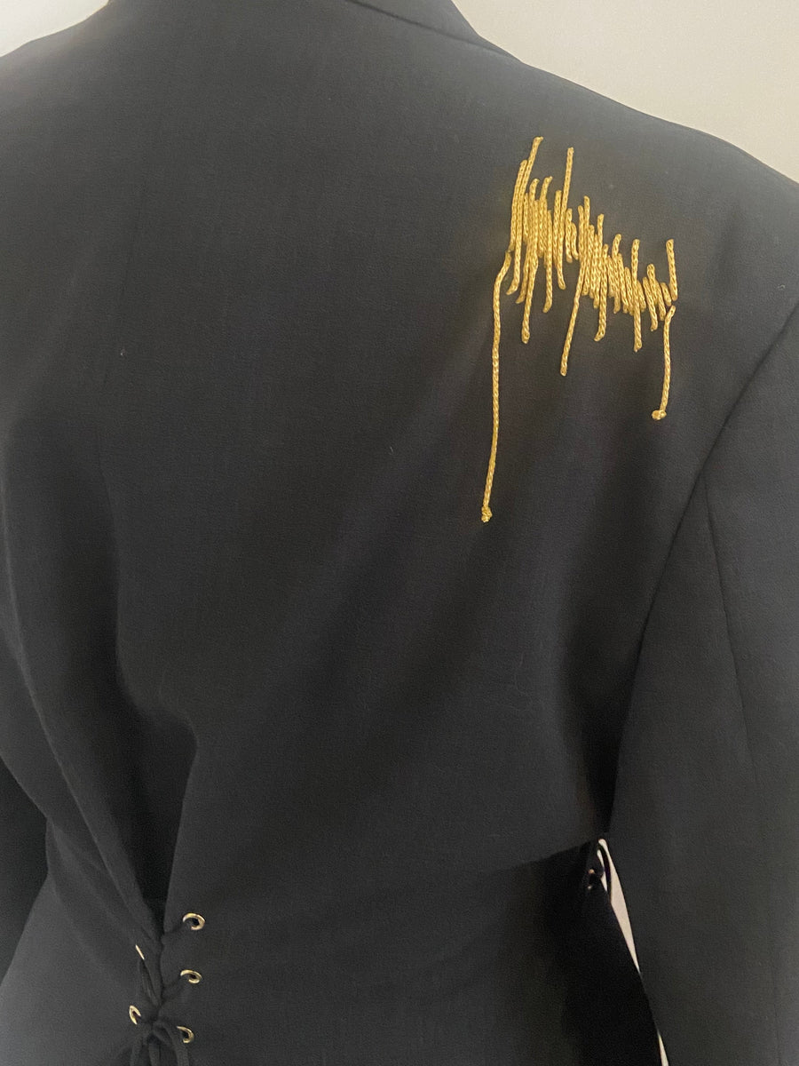 Thom corset jacket – CORDÊ MACRAME