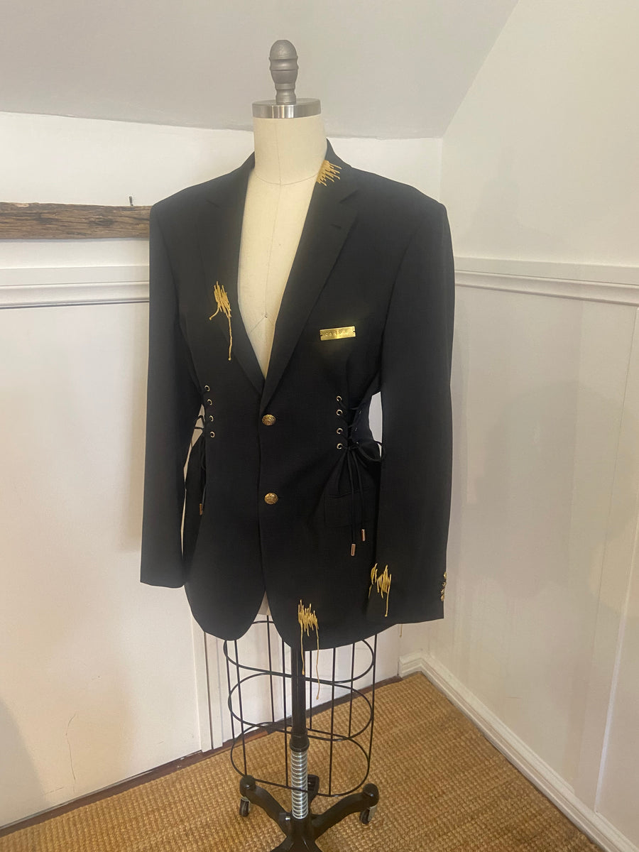 Thom corset jacket – CORDÊ MACRAME